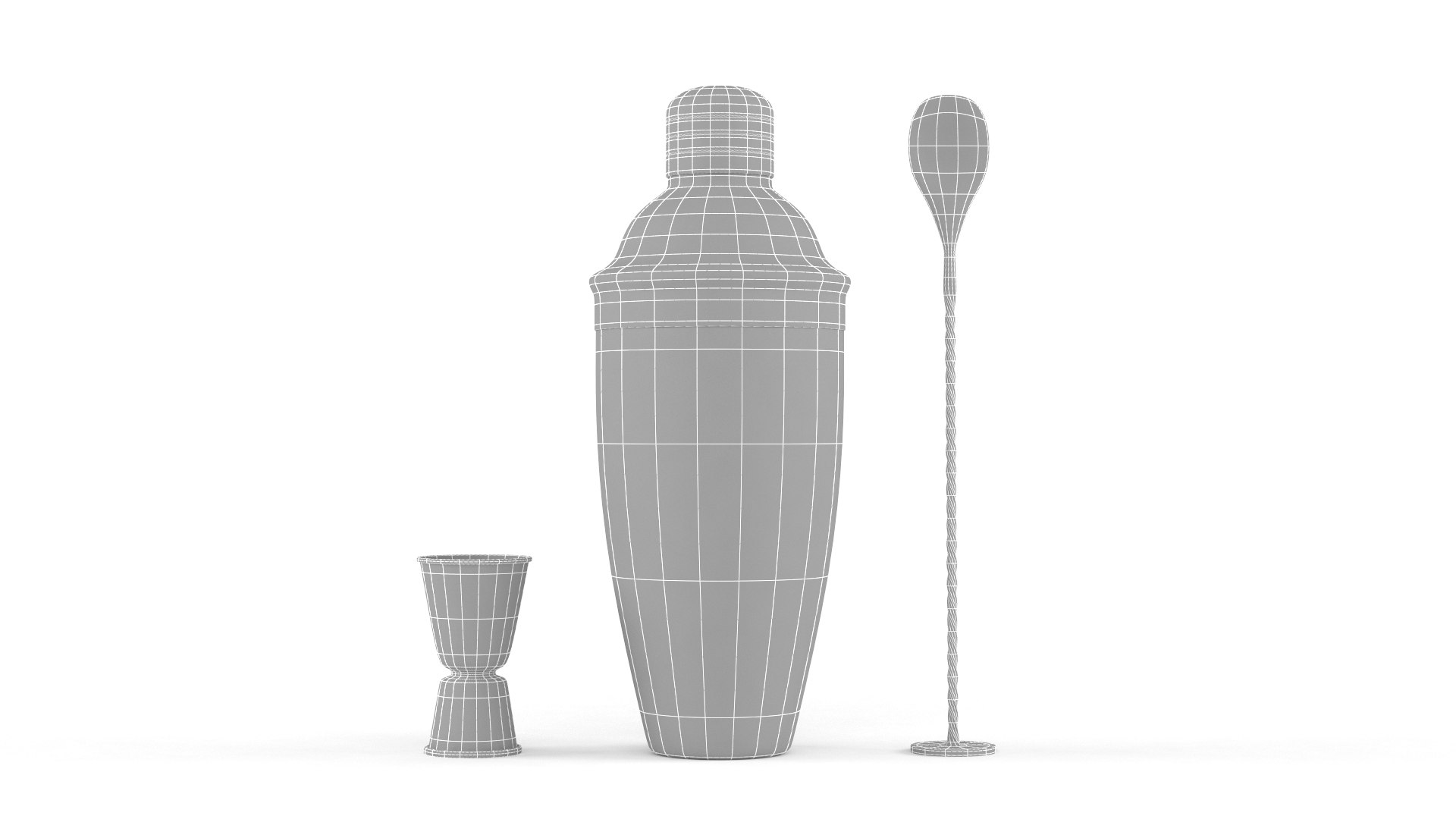 3D Cocktail Shaker Model - TurboSquid 1750064