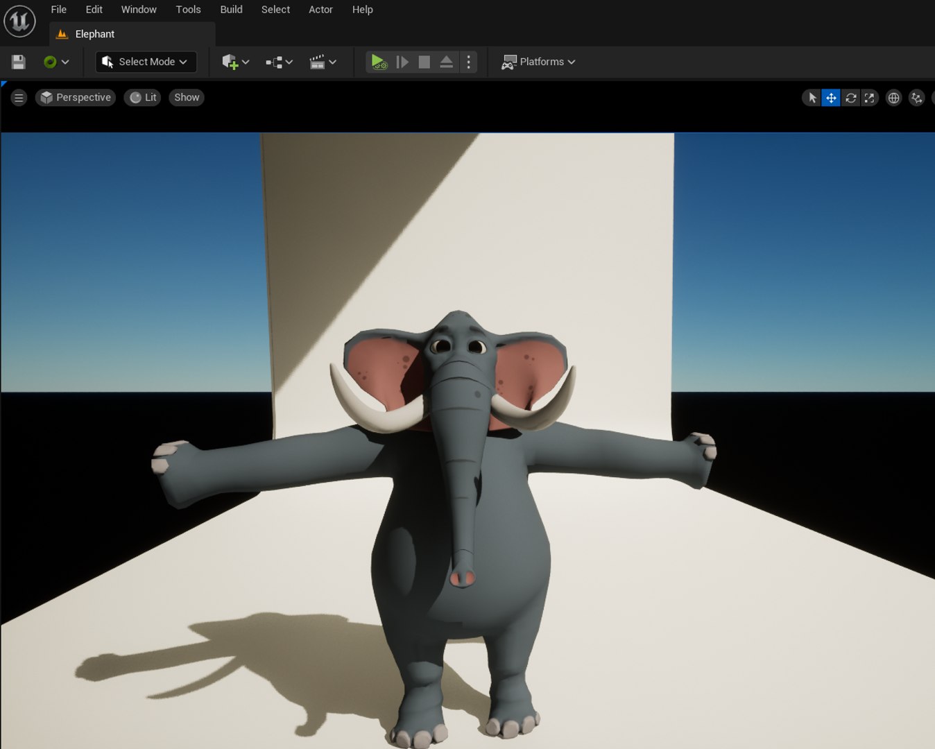 3D model Stylized Elephant Rigged - TurboSquid 2011718