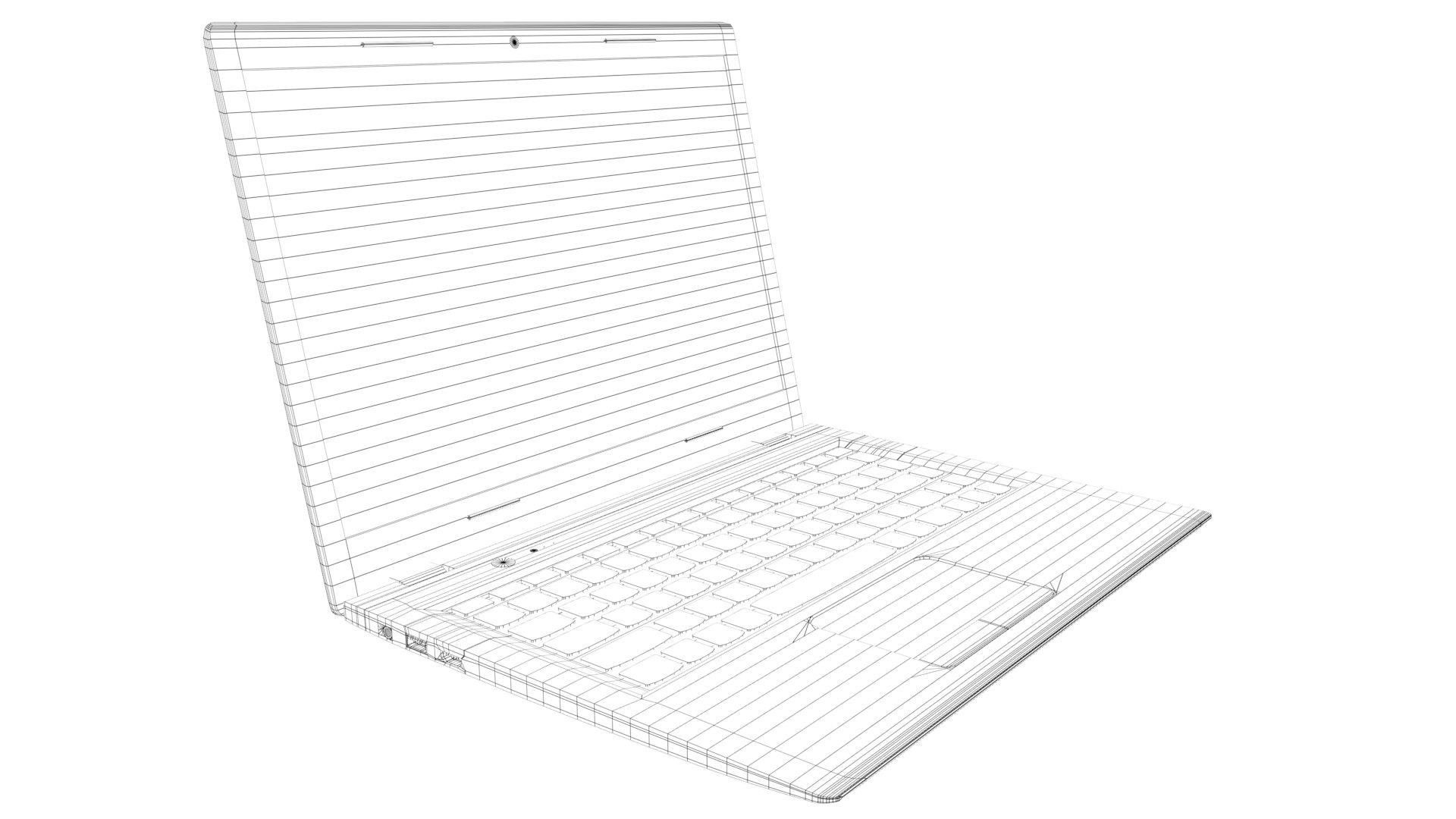Laptop Keyboard 3D Model - TurboSquid 1329696