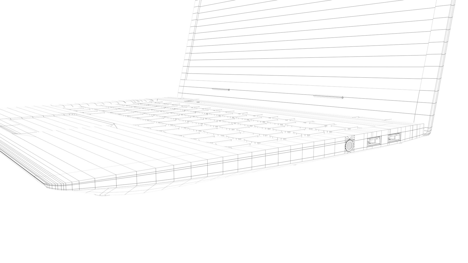 Laptop Keyboard 3D Model - TurboSquid 1329696