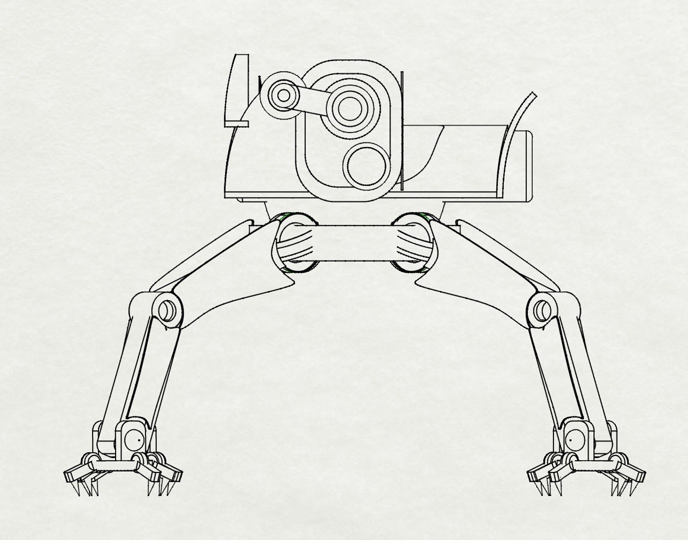 Sci-fi Deployable Turret 3D Model - TurboSquid 1277856