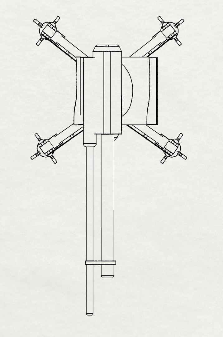 Sci-fi Deployable Turret 3D Model - TurboSquid 1277856