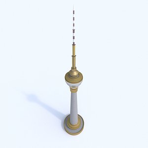 3D Tv-Tower Models | TurboSquid
