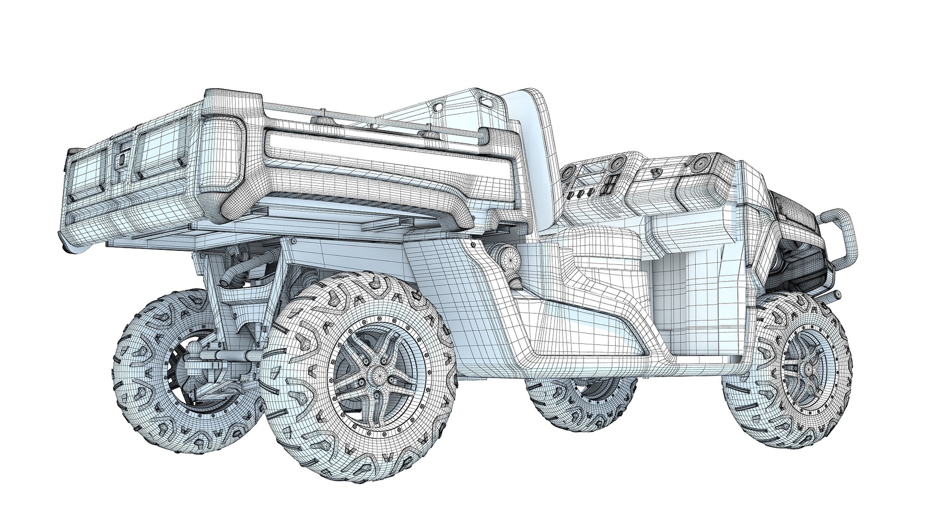 Utility Vehicle 3D Model - TurboSquid 1804817