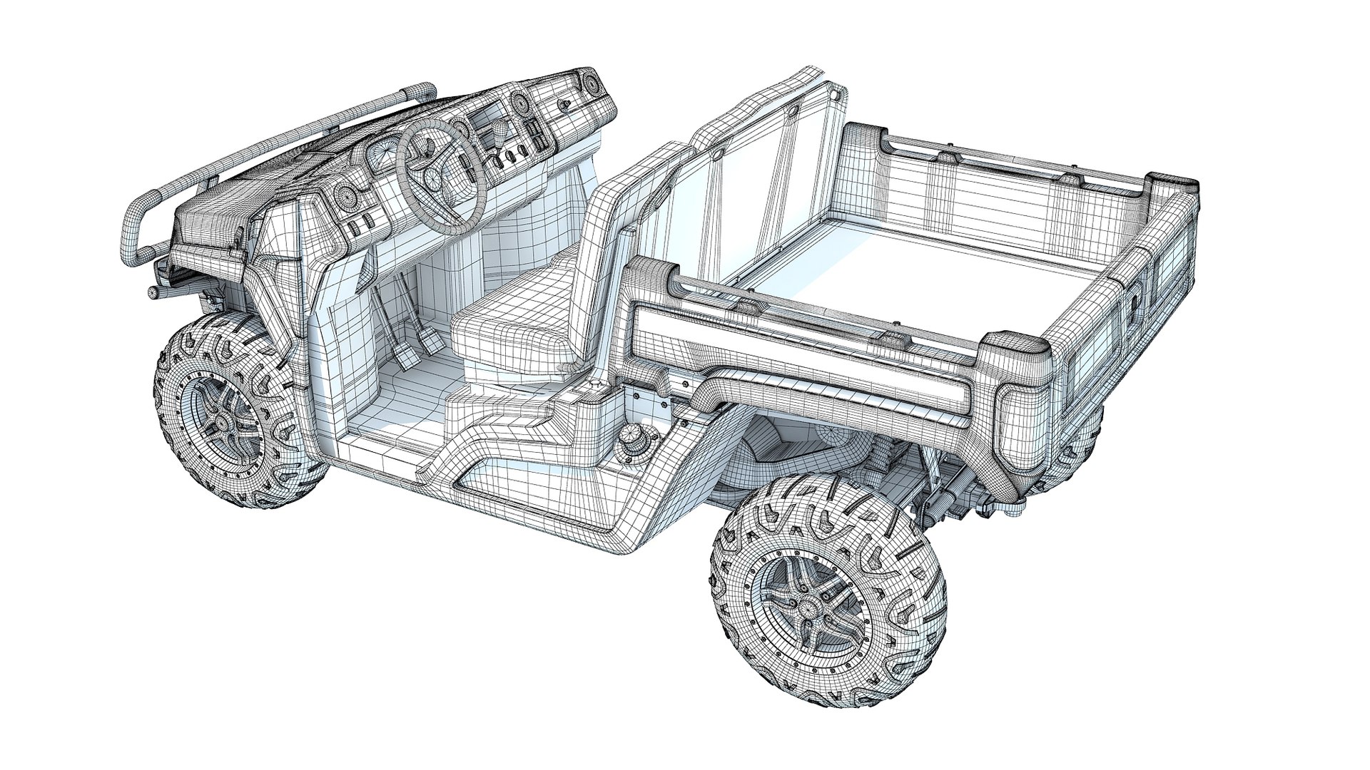 Utility Vehicle 3D Model - TurboSquid 1804817