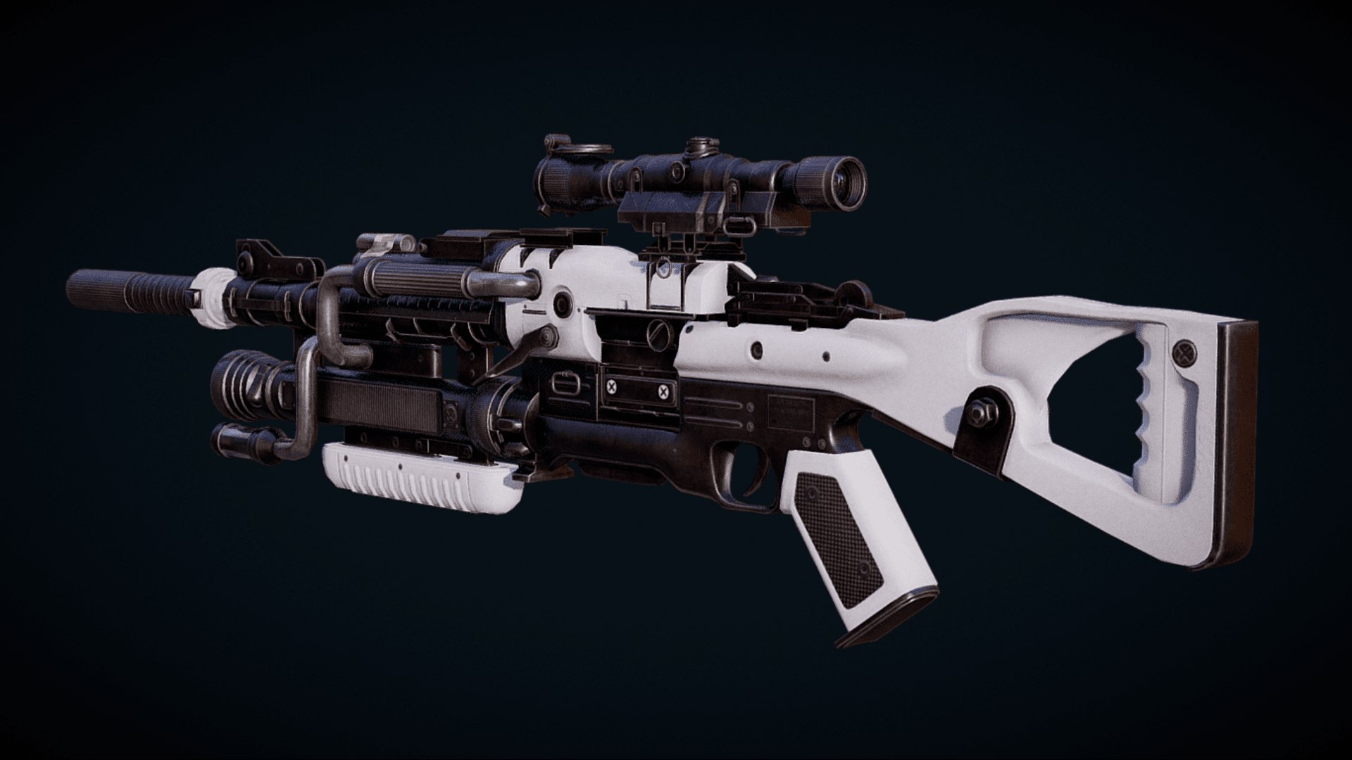 Eclipse Mk V Tactical Sniper Rifle 3D Model - TurboSquid 2285724