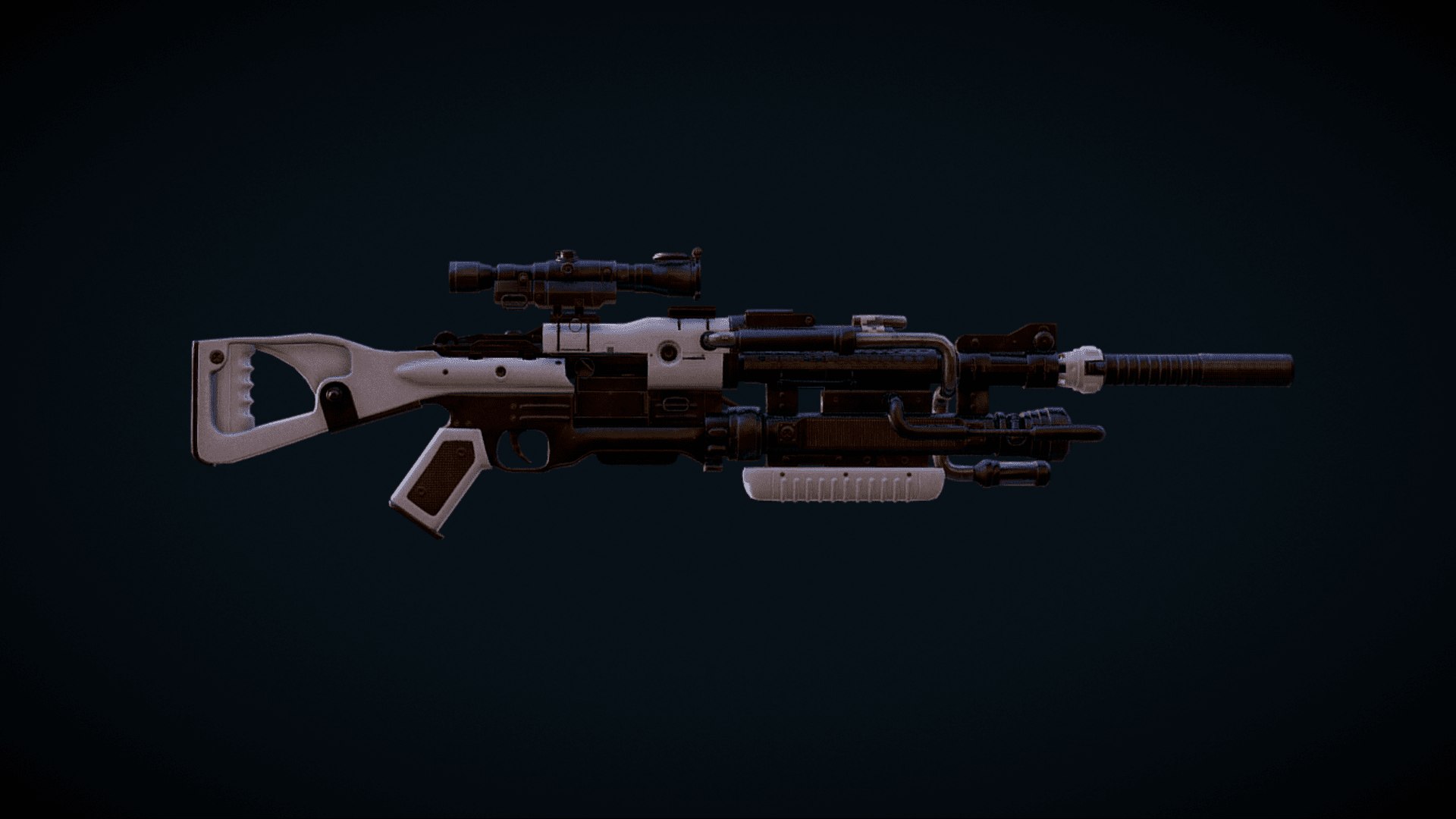 Eclipse Mk V Tactical Sniper Rifle 3D Model - TurboSquid 2285724
