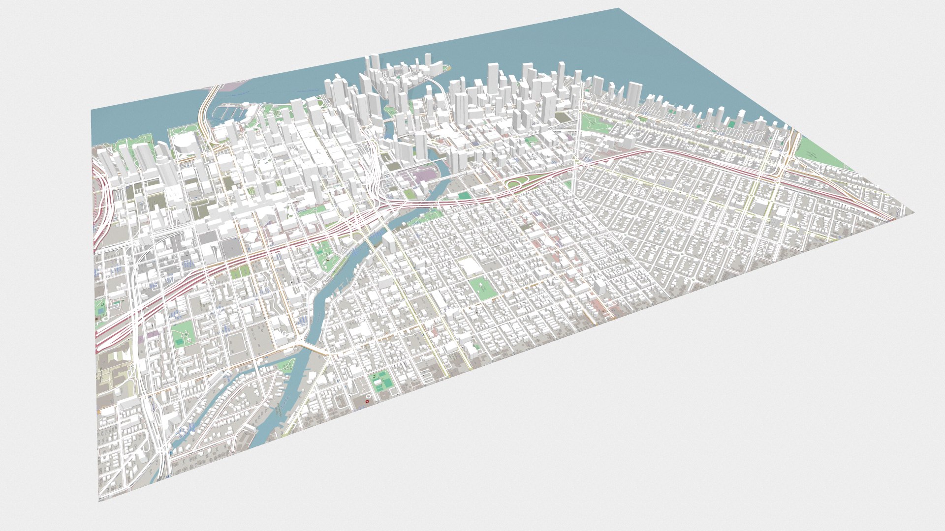 3D Cityscape Miami Florida USA - TurboSquid 2260076