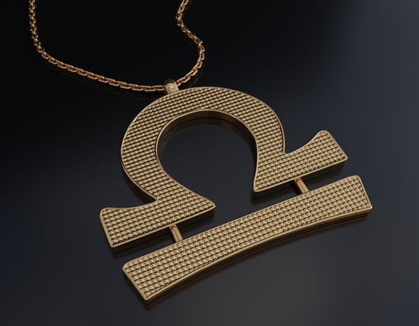modelo 3d Libra Pendant - TurboSquid 2075926