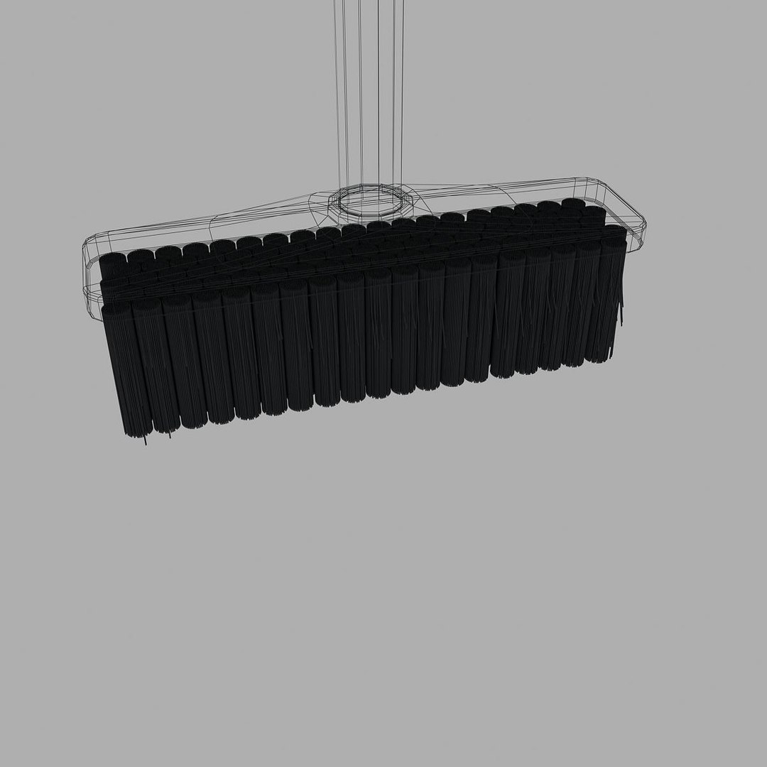 3d Model Broom Plastic