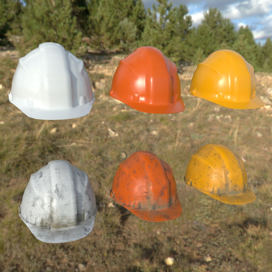 3D Collection of Smallsize Lowpoly Items for Construction model ...