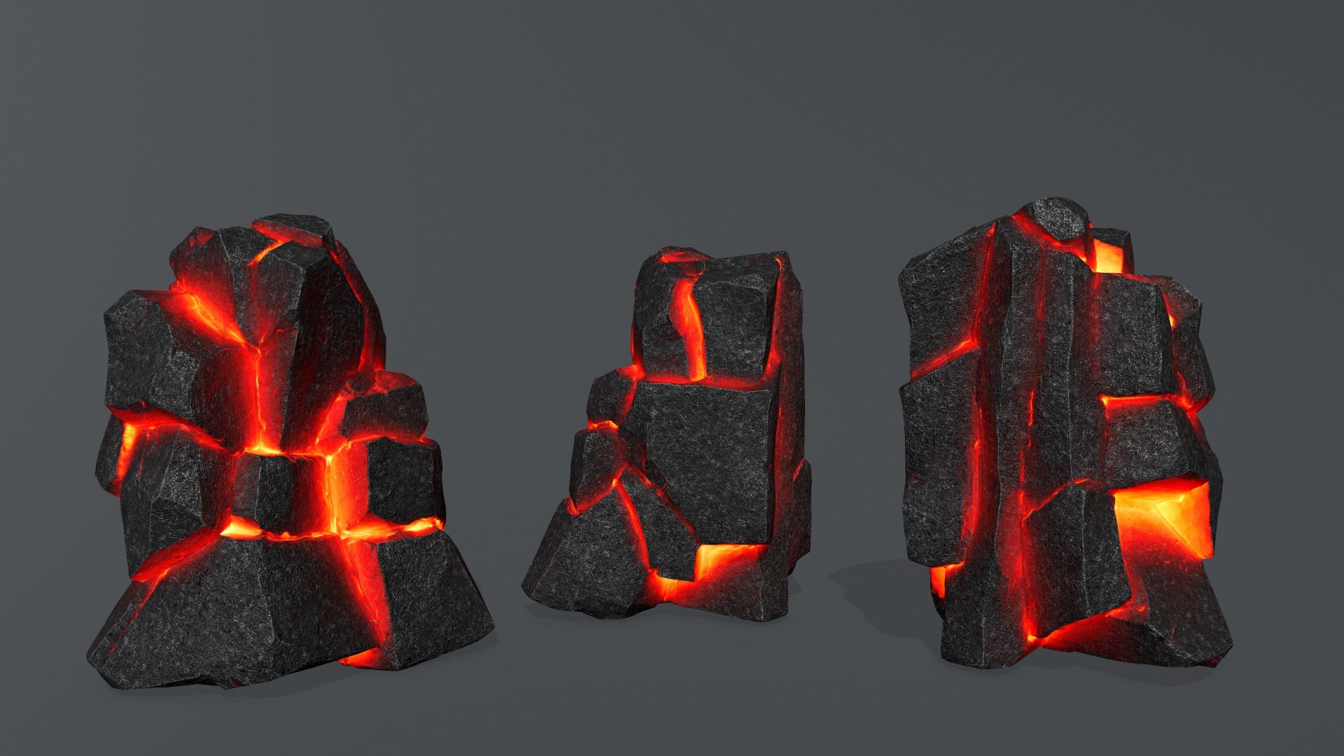 Lava Rocks 1 Model - TurboSquid 1961083
