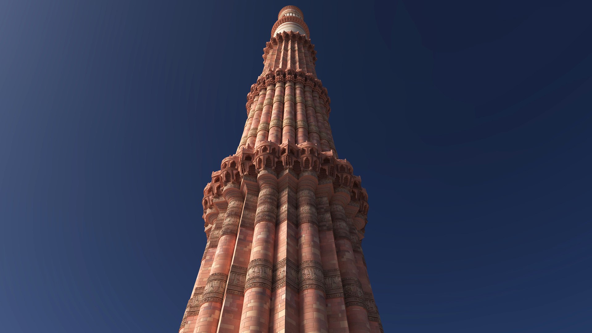 3D модель Qutub Minar - TurboSquid 2065708