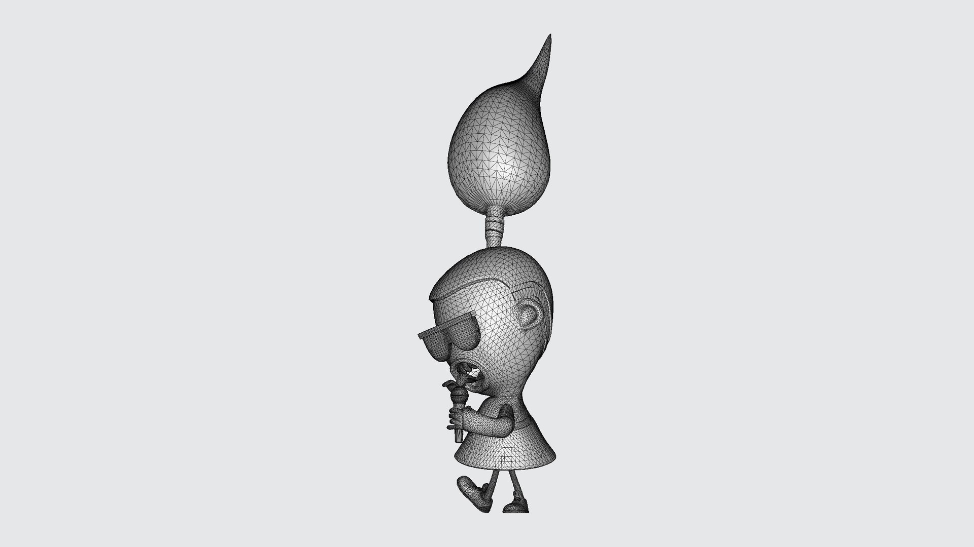 3D Model Singer Character - TurboSquid 2317195