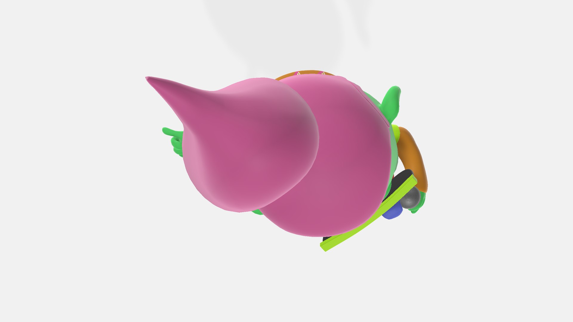 3D Model Singer Character - TurboSquid 2317195