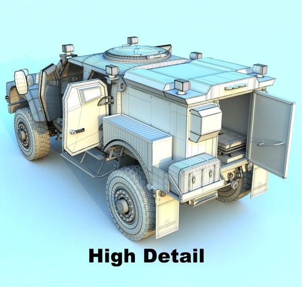 modelo 3d Colección m-atv - TurboSquid 608130