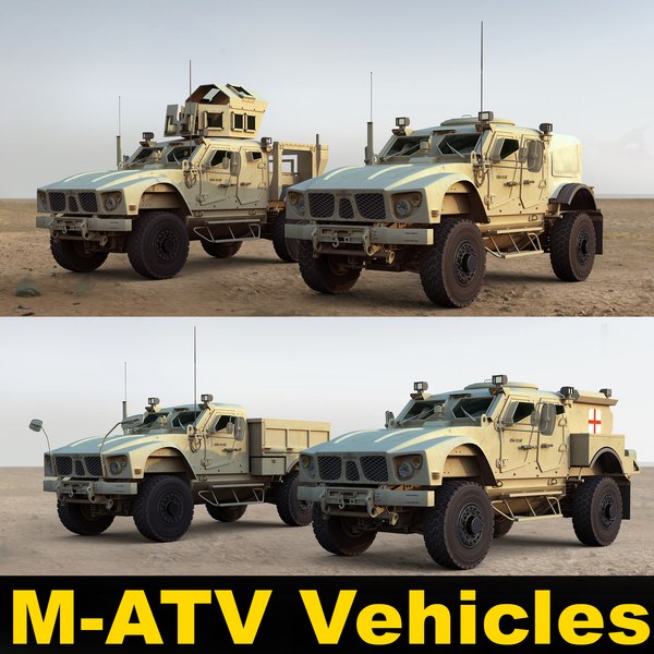 M-ATV 3D Models for Download | TurboSquid