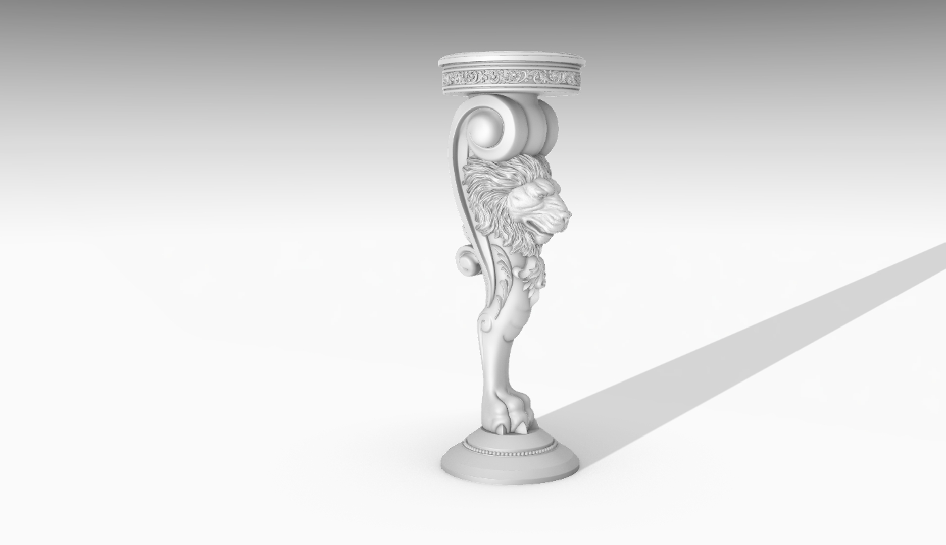 Lion Leg 3D Model - TurboSquid 2333051