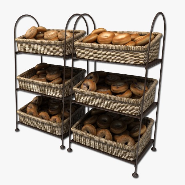 bagel displays 3d model