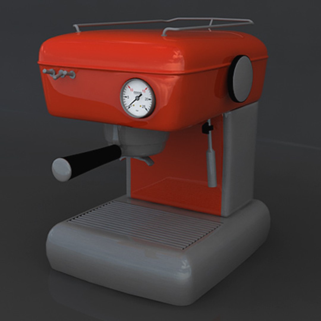 3d Model Espresso Machine