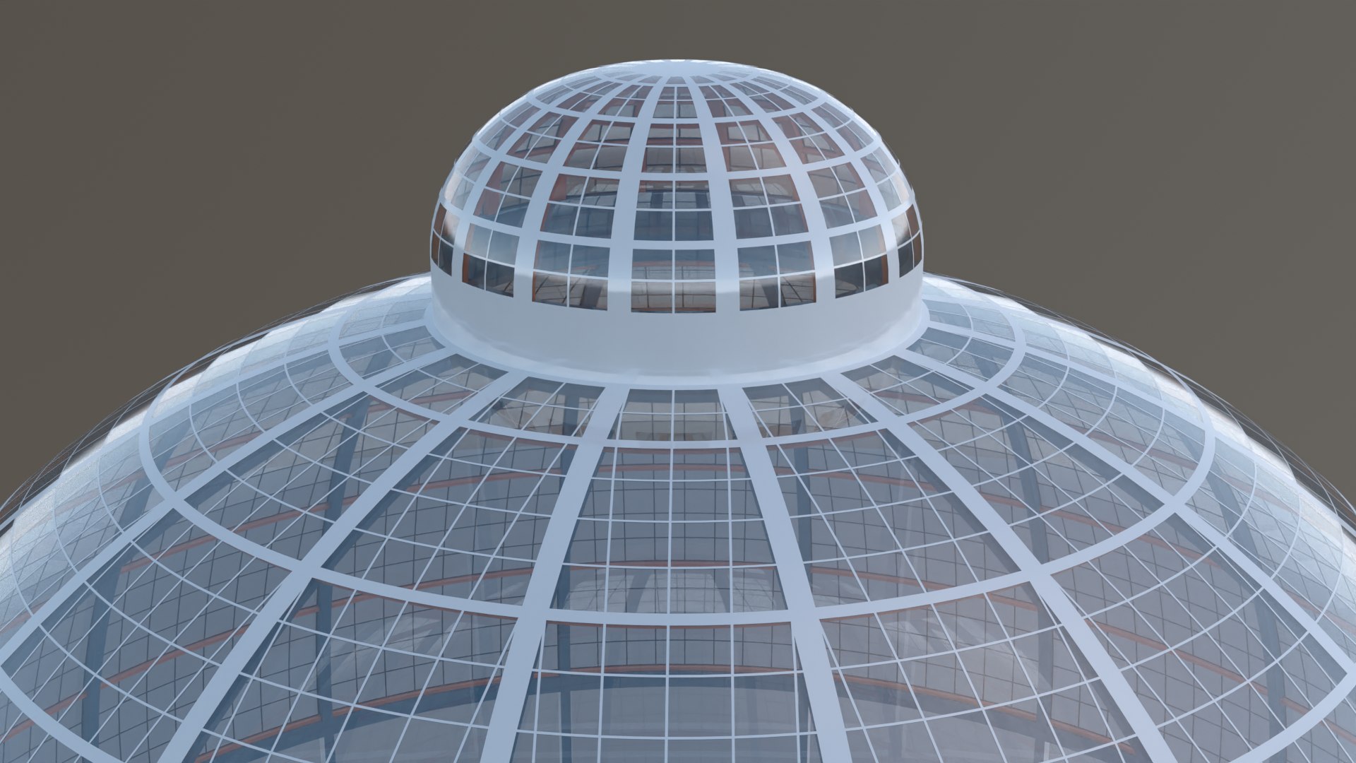 Dome Building Model - TurboSquid 1907720