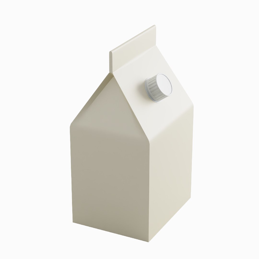 3D Model Packing Milk 03 - TurboSquid 2286252