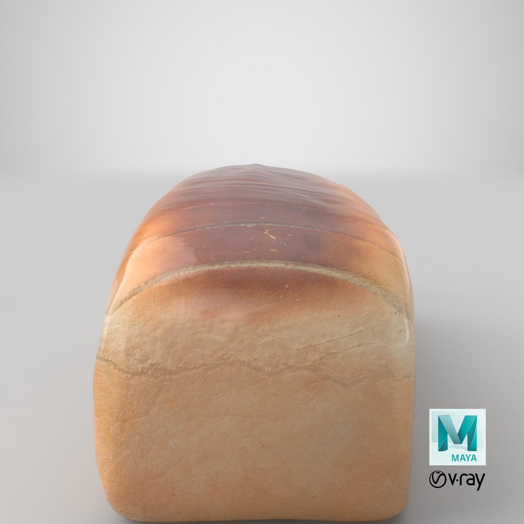 Sliced-bread- in-bag 3D model - TurboSquid 1262137