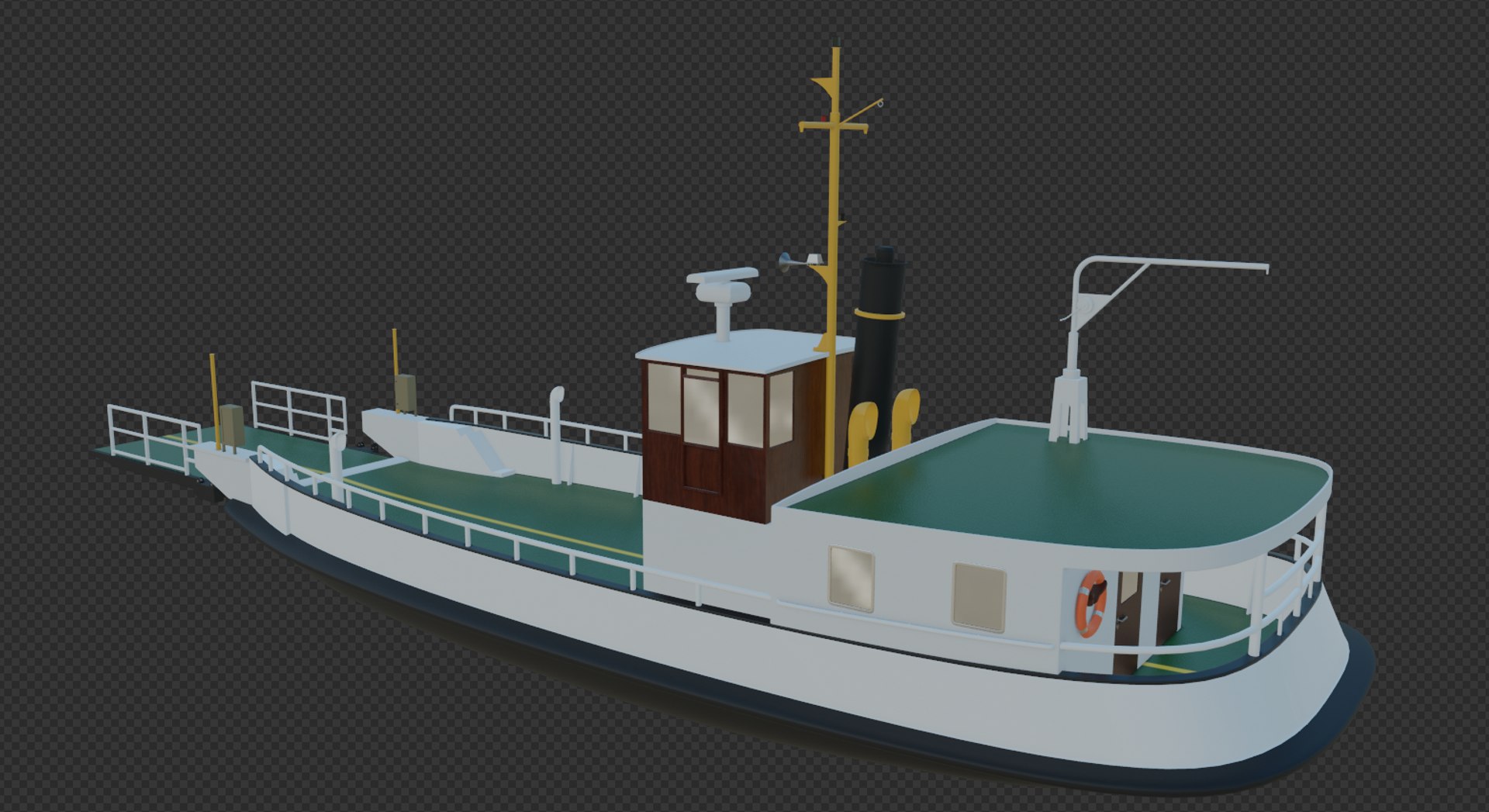3D Ferry - TurboSquid 1972771