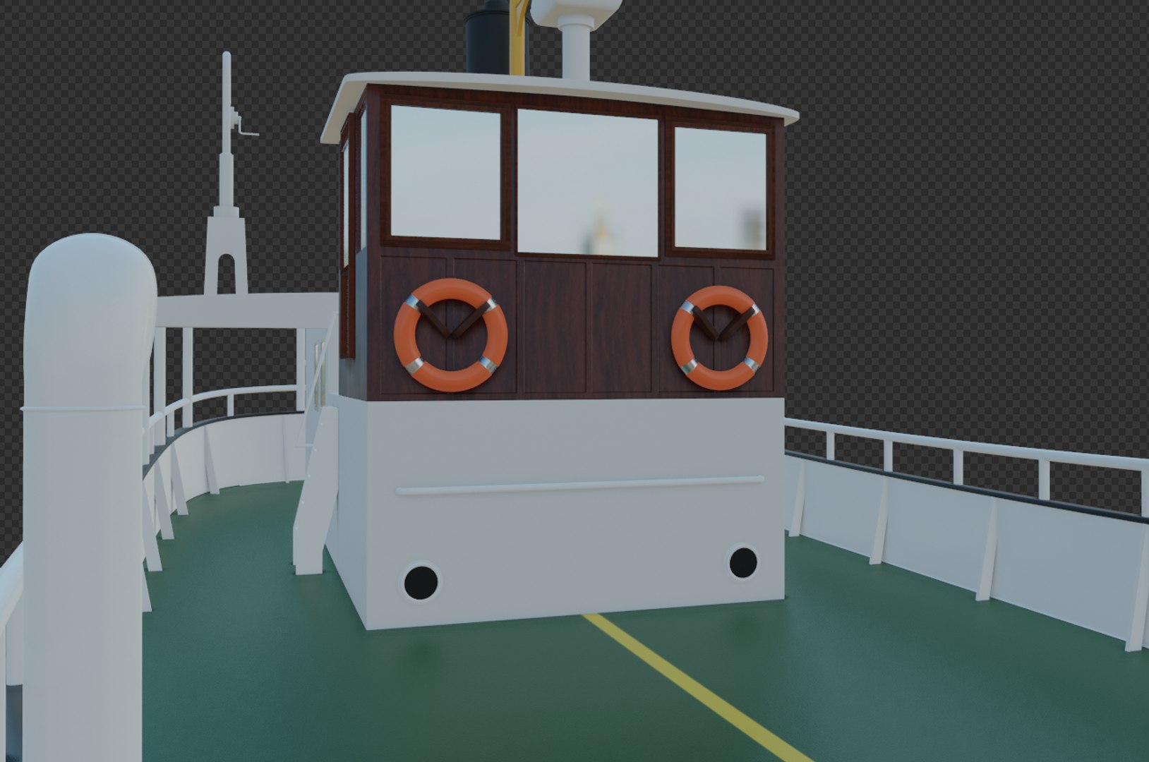 3D Ferry - TurboSquid 1972771