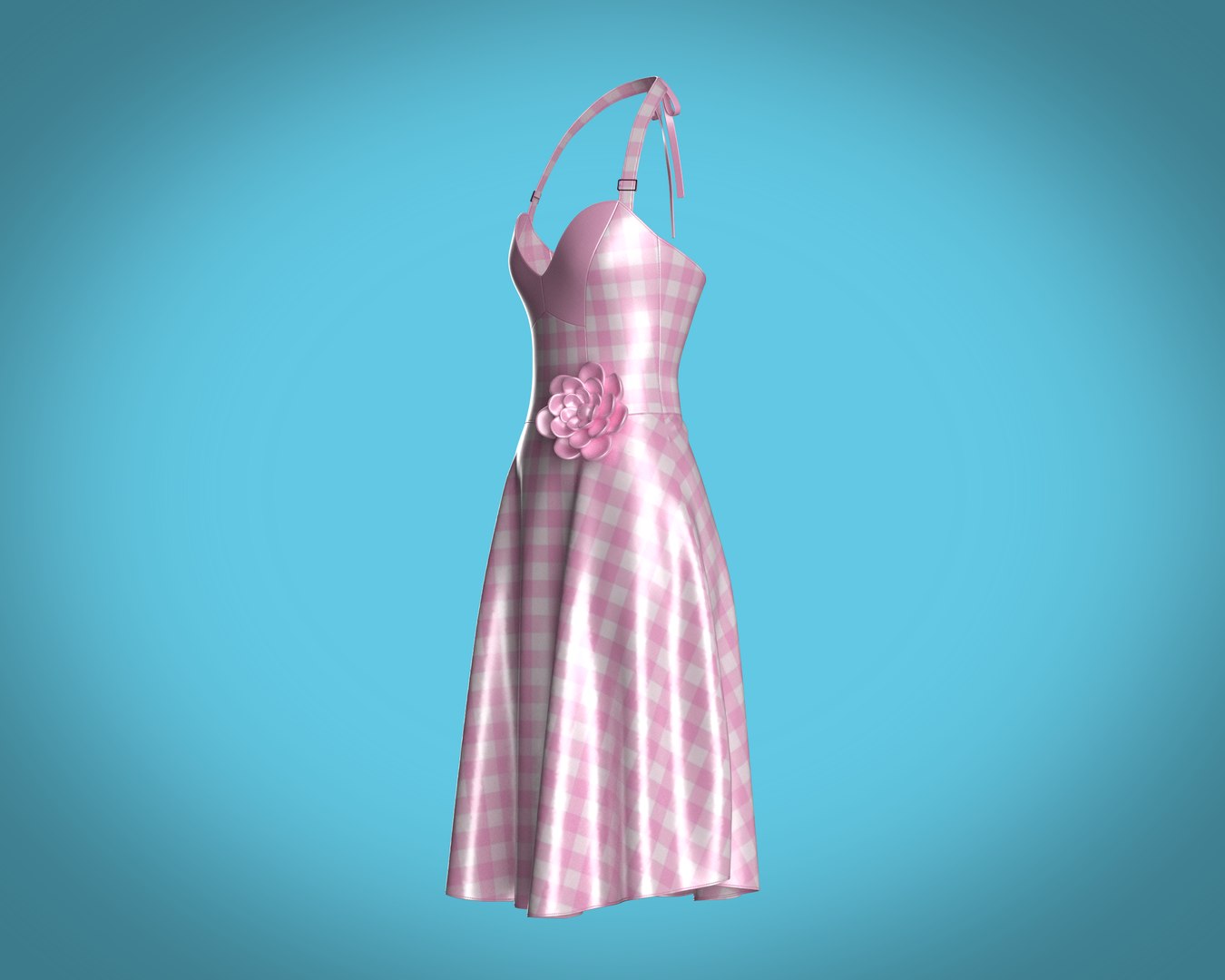 3D Barbie Dress V4 model - TurboSquid 2124098