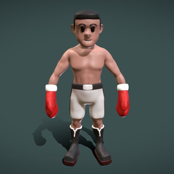 3D boxer- box fighter -Boxing model - TurboSquid 1748305