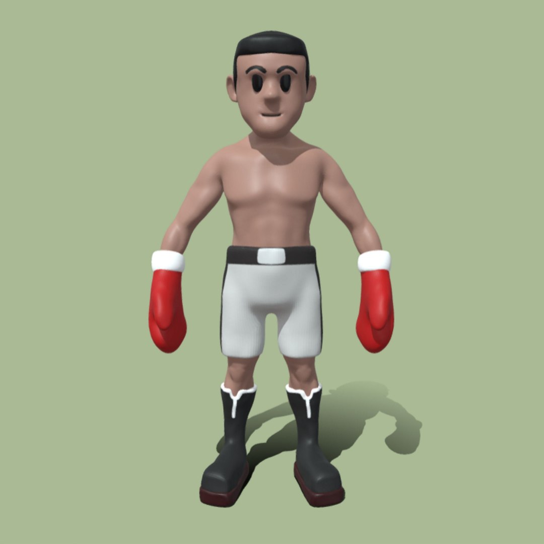 3D Boxer- Box Fighter -Boxing Model - TurboSquid 1748305