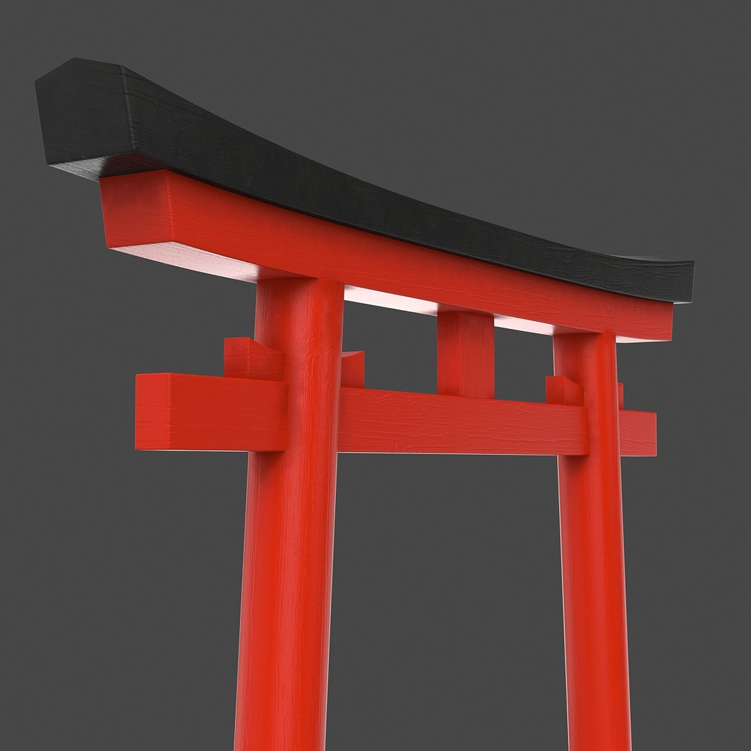 Torii Gate 3D Model - TurboSquid 1271800