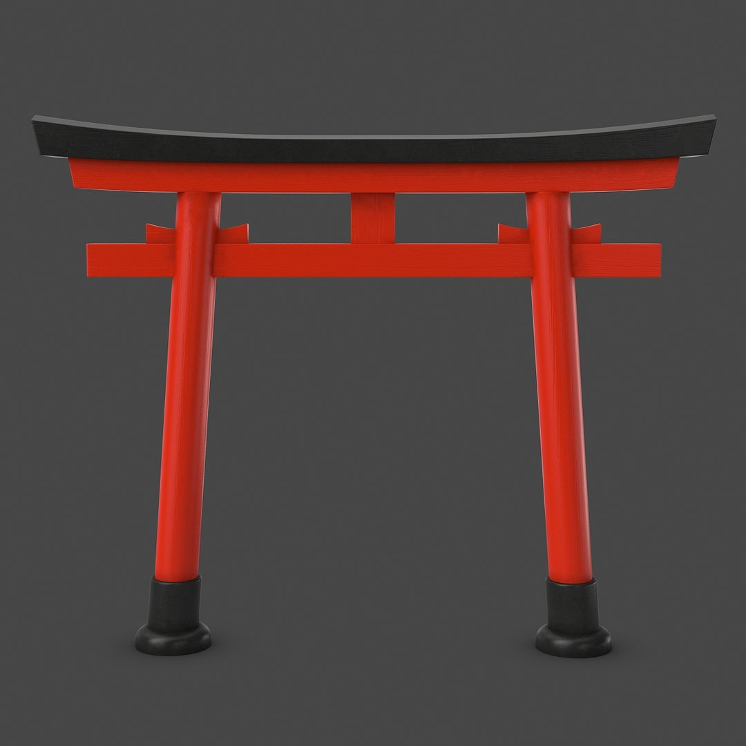 Torii Gate 3D Model - TurboSquid 1271800