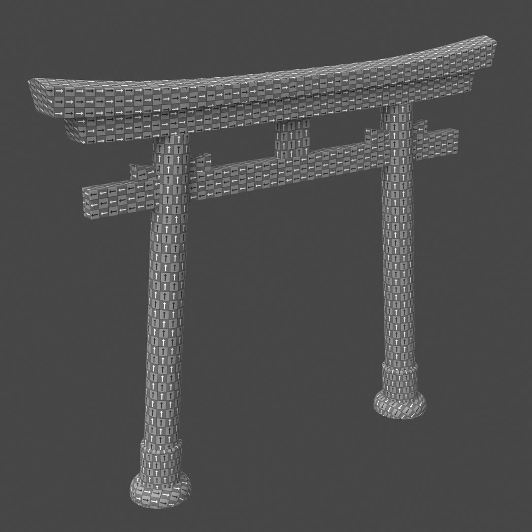 Torii Gate 3D Model - TurboSquid 1271800