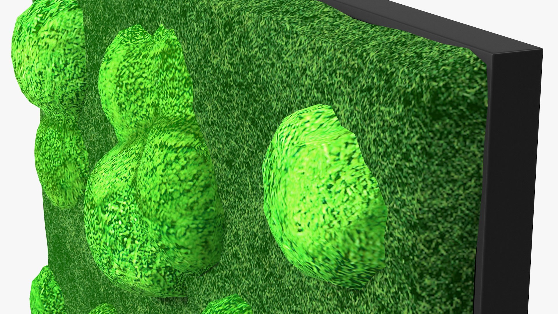 Evergreen Moss Vertical Garden 3D - TurboSquid 1654924