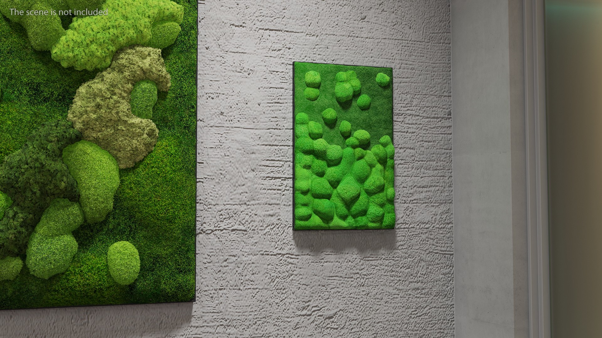 Evergreen Moss Vertical Garden 3D - TurboSquid 1654924