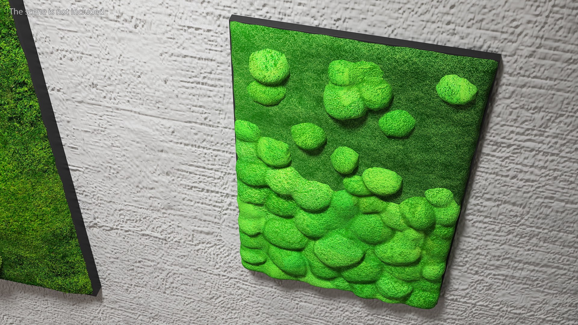 Evergreen Moss Vertical Garden 3D - TurboSquid 1654924