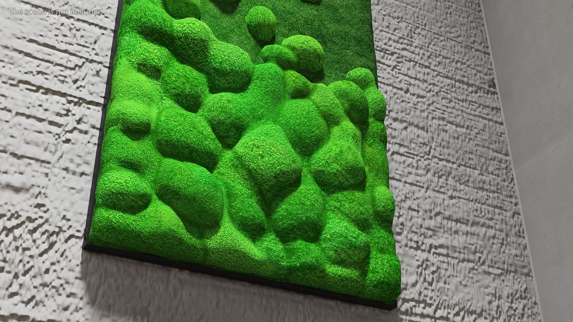 Evergreen Moss Vertical Garden 3D - TurboSquid 1654924