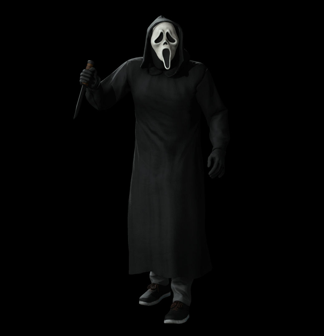 3D Ghostface Scream - TurboSquid 1841534