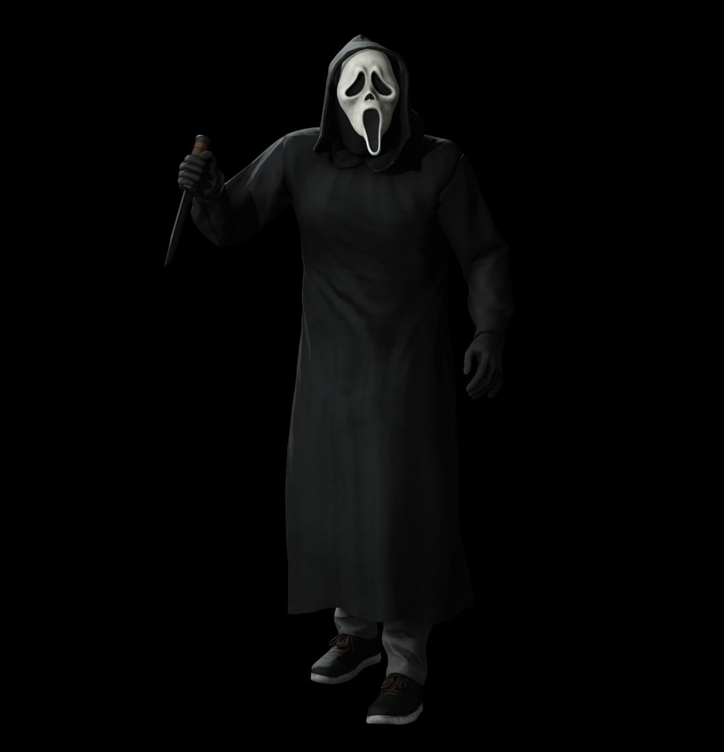 3D Ghostface Scream - TurboSquid 1841534