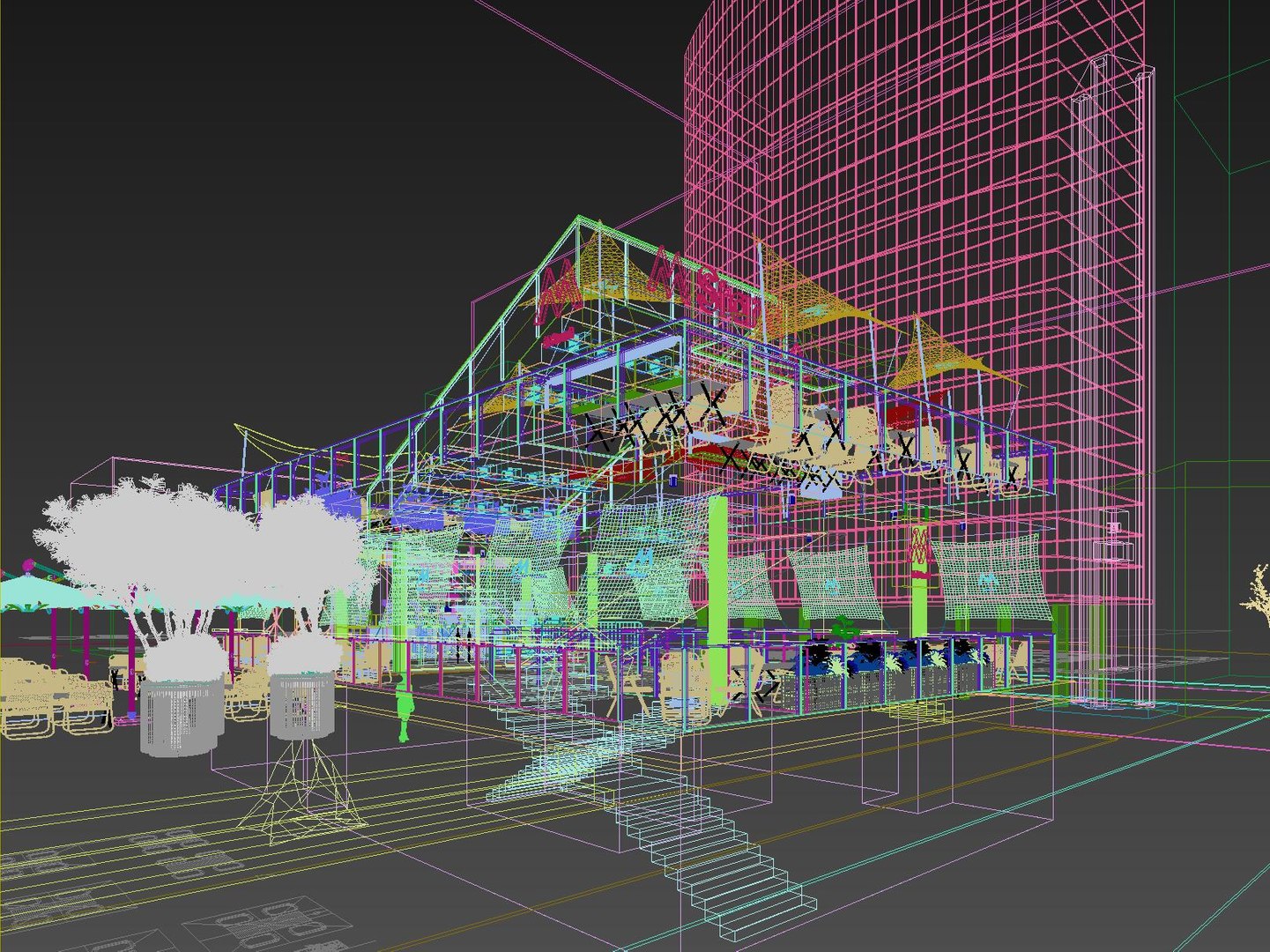 Modern Coffee Shop Model - TurboSquid 2218592