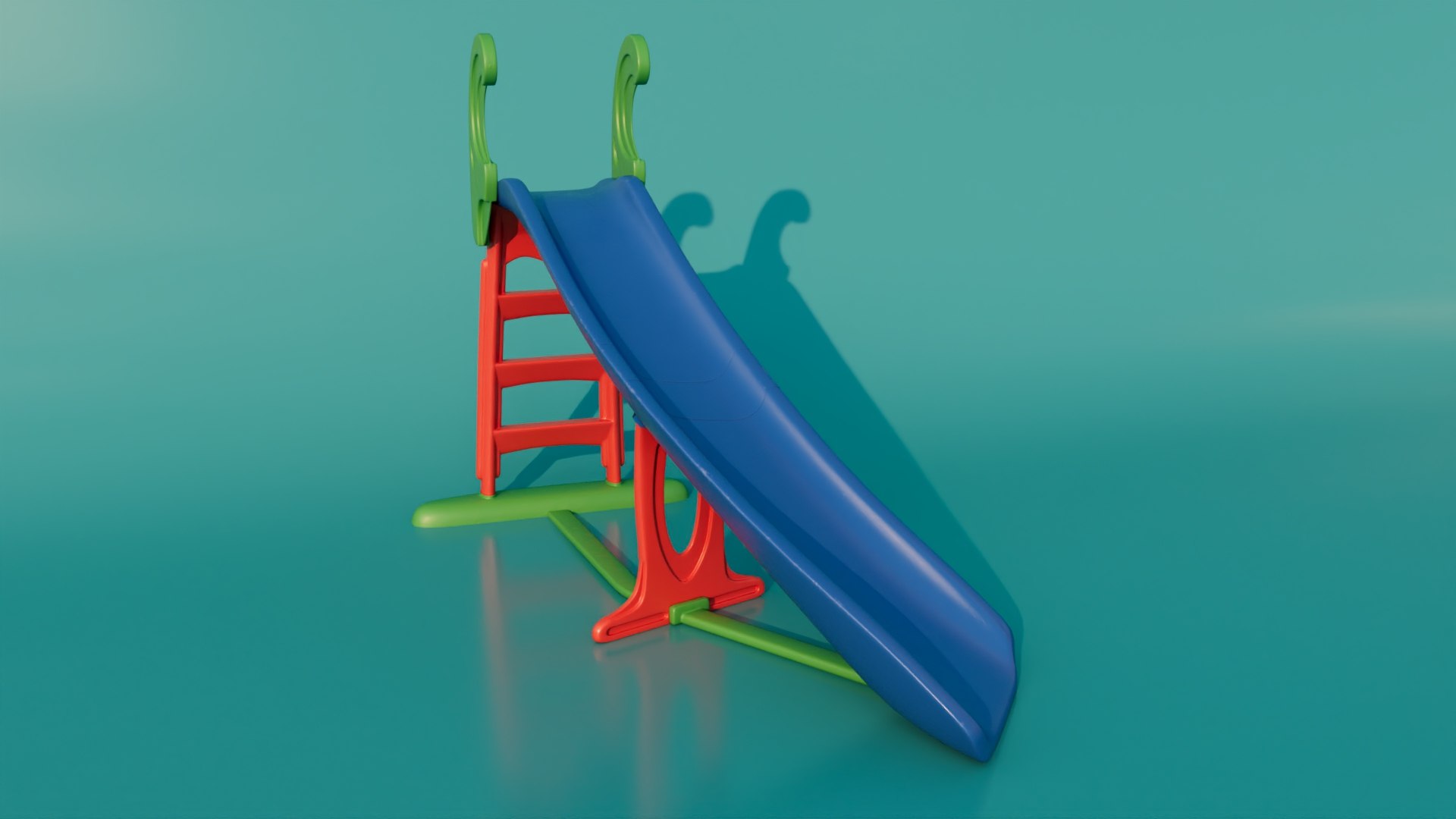 Free Kids Slide 3D Model - TurboSquid 2259267