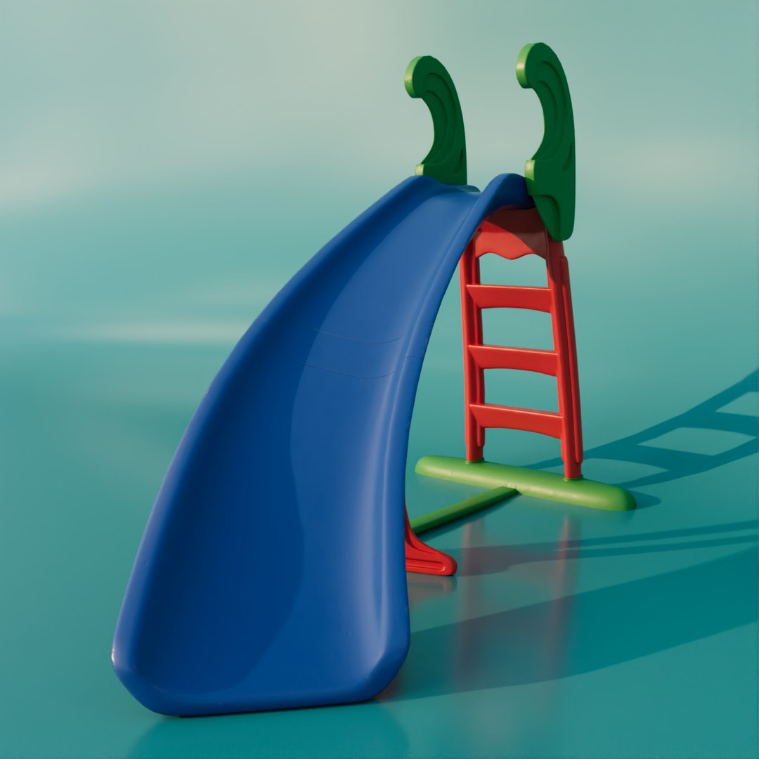 Free Kids Slide 3D Model - TurboSquid 2259267