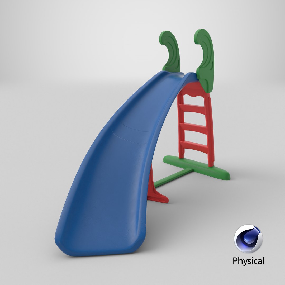 Free Kids Slide 3D Model - TurboSquid 2259267