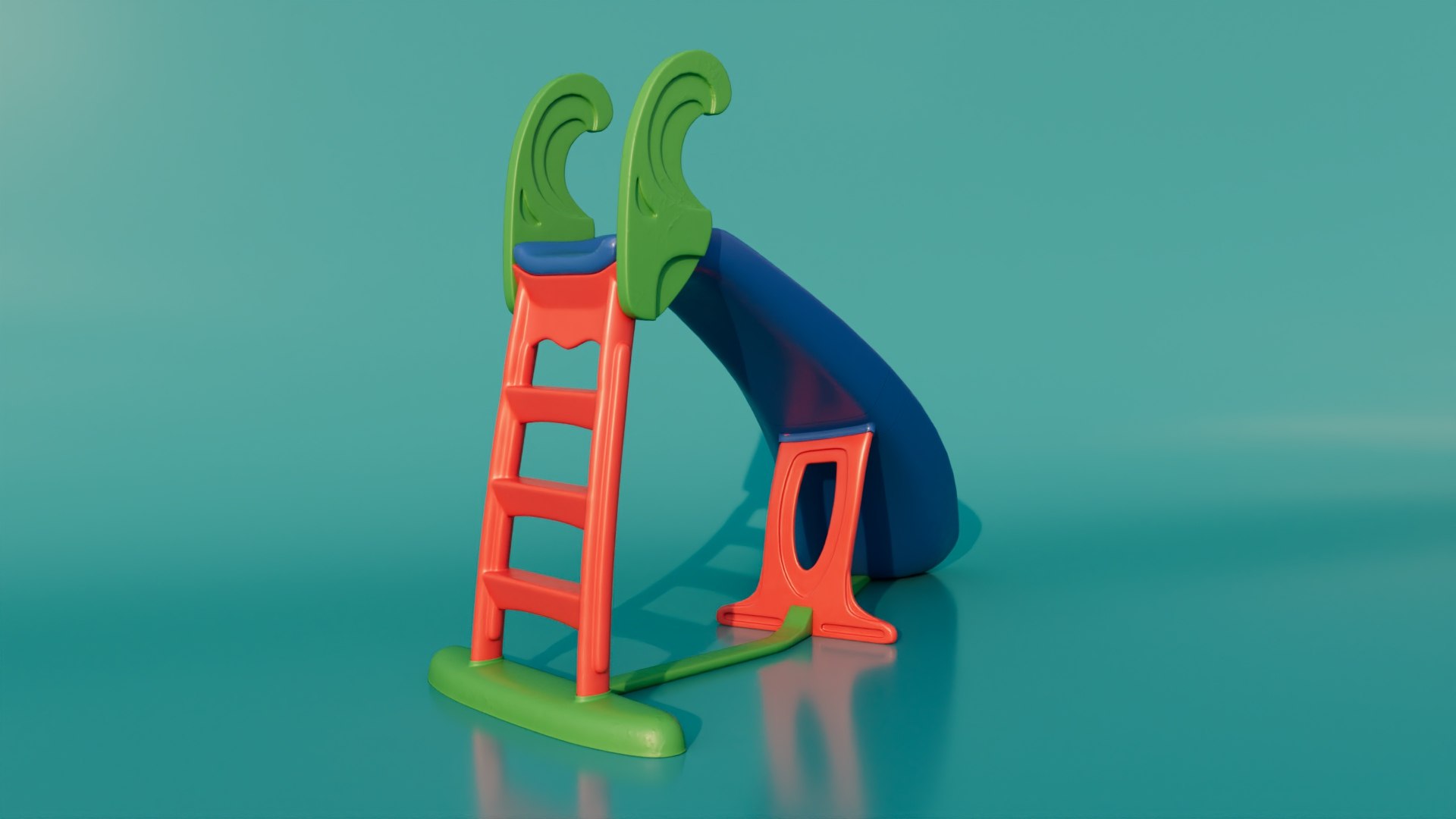 Free Kids Slide 3D Model - TurboSquid 2259267