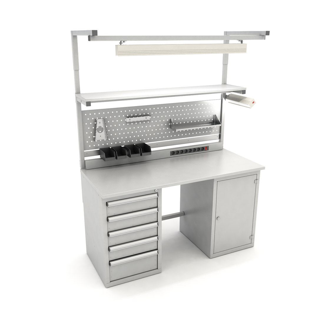 3D Workbench Workshops Model - TurboSquid 1268978