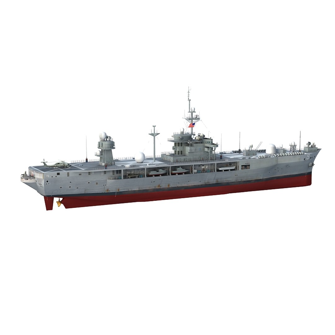 3d Uss Blue Ridge Lcc-19