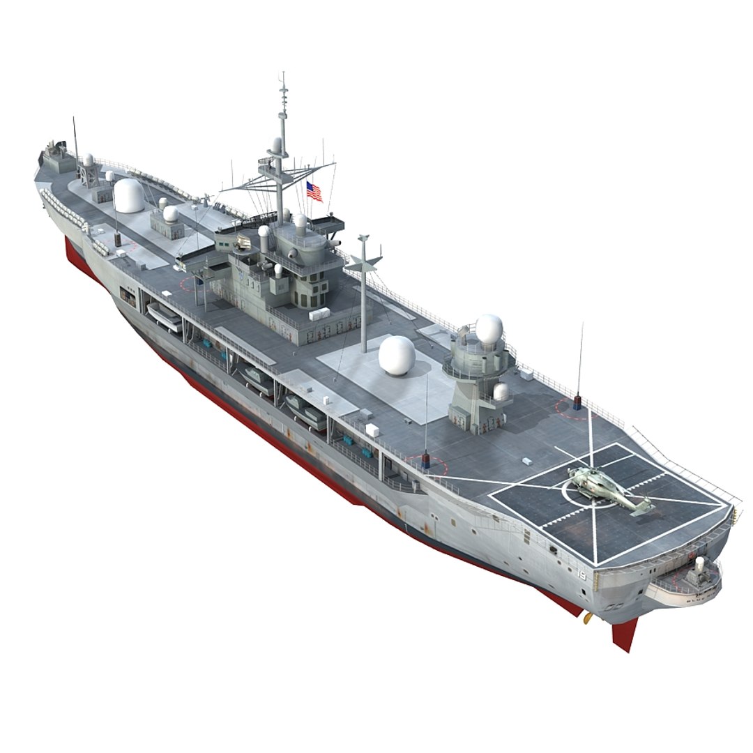3d Uss Blue Ridge Lcc-19