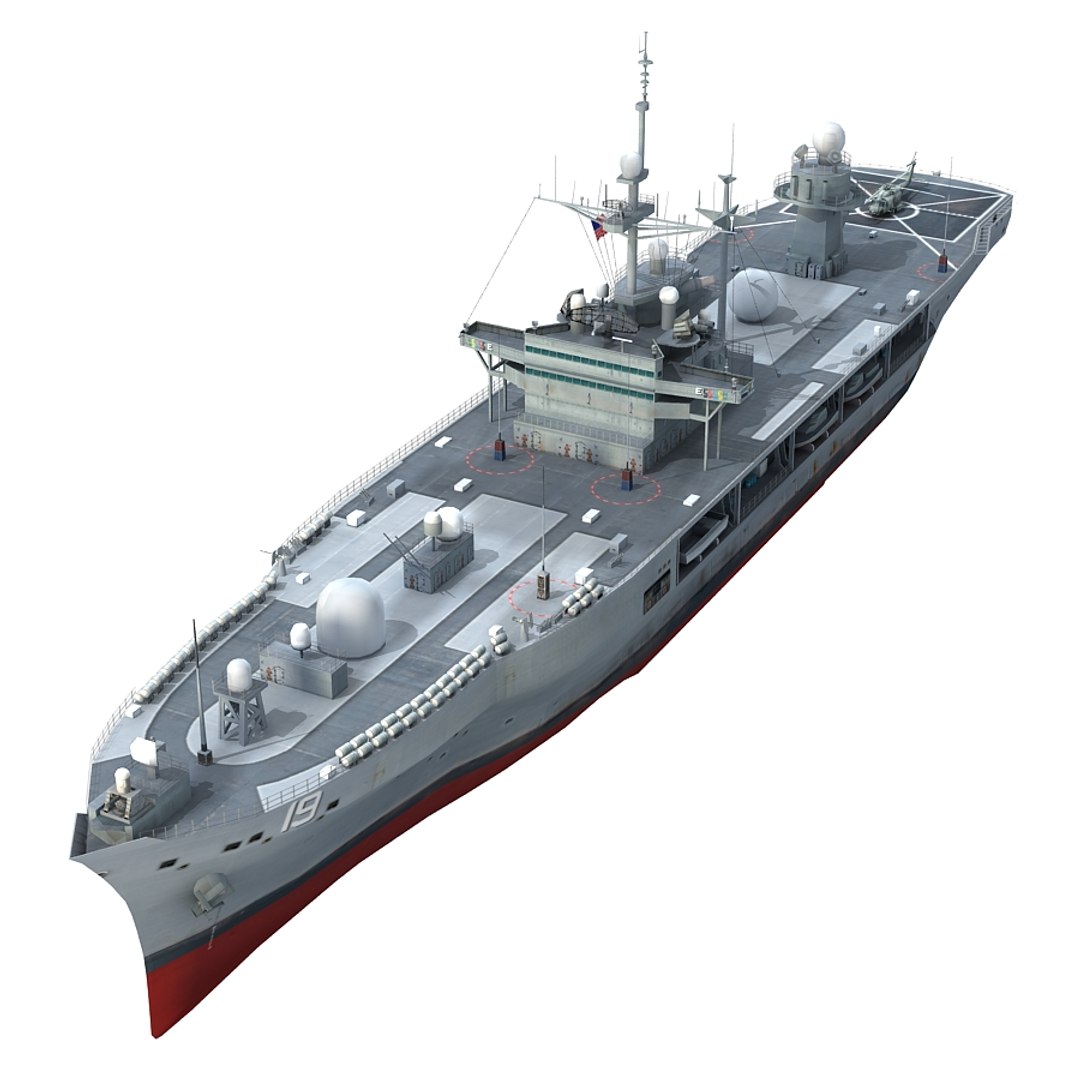 3d Uss Blue Ridge Lcc-19